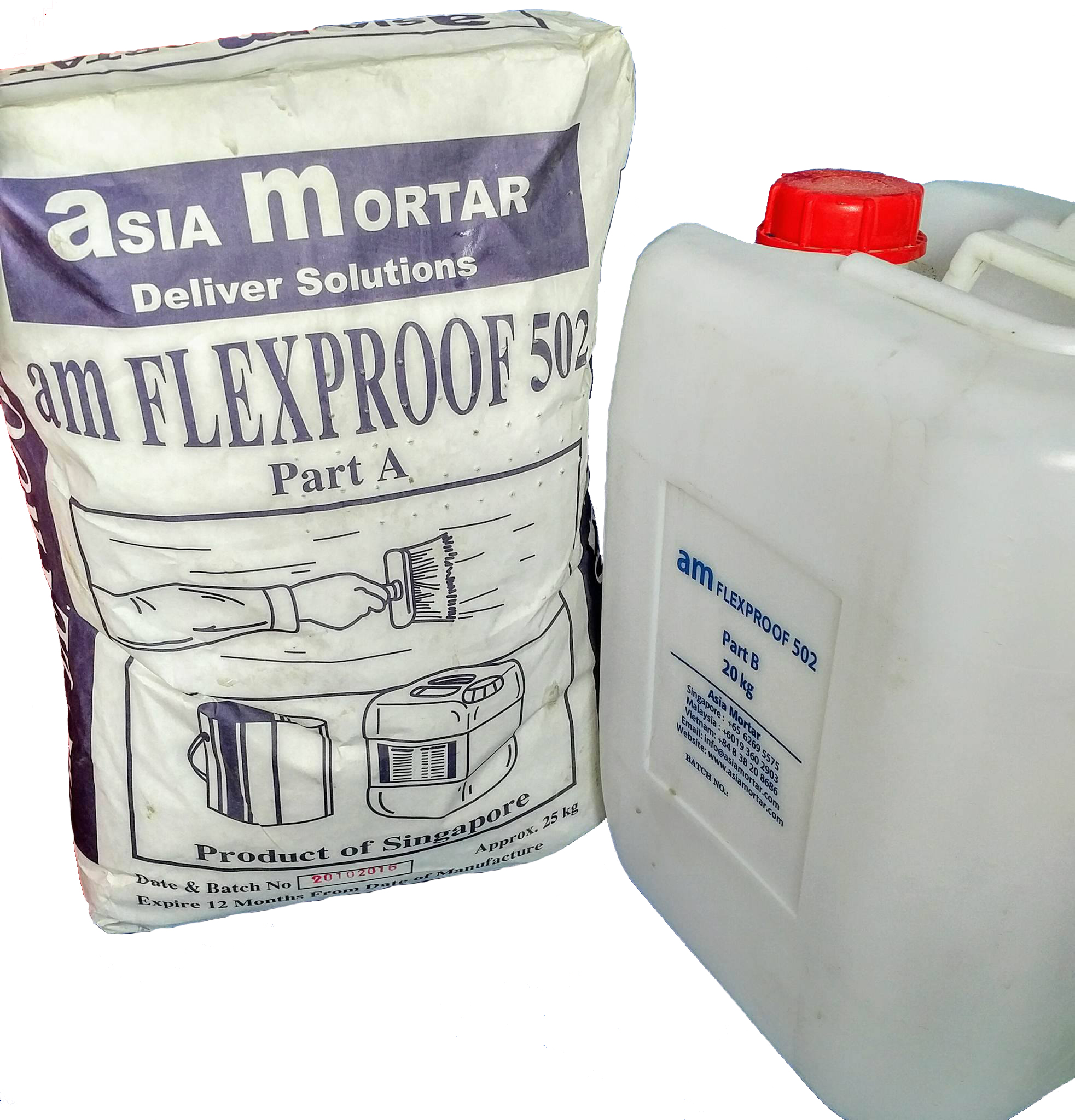 am Flexproof 502 ECO - ASIA MORTAR